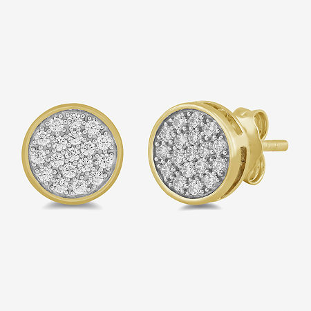 Click here for 1/4 CT. T.W. Lab Grown White Diamond 14K Gold Over... prices