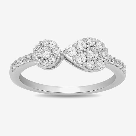 Click here for Womens 1/2 CT. T.W. Lab Grown White Diamond Sterli... prices