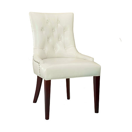 Click here for Amanda Tufted Chair  One Size  White prices