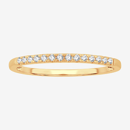 Click here for Womens 1/10 CT. T.W. Natural White Diamond 10K Gol... prices
