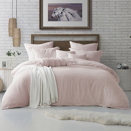 Cathay(R) Swift Home(R) Contemporary Microfiber Crinkle Duvet Set