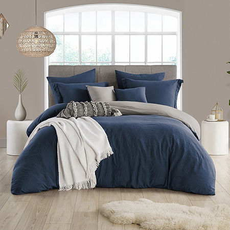Click here for Cathay Home Inc. Ultra Soft Reversible Crinkle Duv... prices