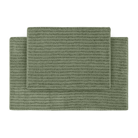 Garland Sheridan Nylon Washable 2pc. Bath Rug Set