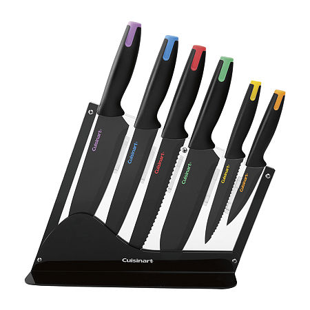 Cuisinart 7-Pc. Acrylic Knife Block - Black