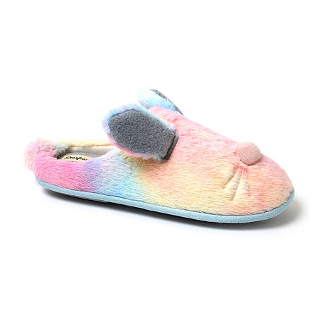 Click here for Dearfoams Unisex Bunny Womens Memory Foam Clog Sli... prices