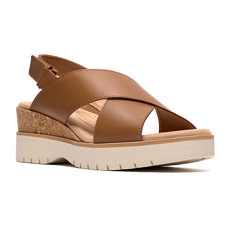 Click here for Clarks Womens Diaz Wedge Sandals  9 Medium  Beige prices