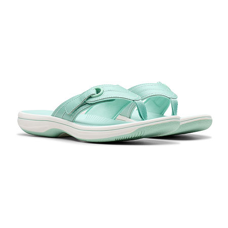 Click here for Clarks Cloudsteppers Womens Breeze Reyna Flip-Flop... prices