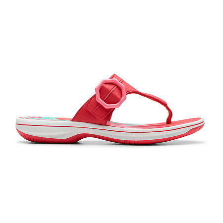 Click here for Clarks Cloudsteppers Womens Breeze Cove Flip-Flops... prices