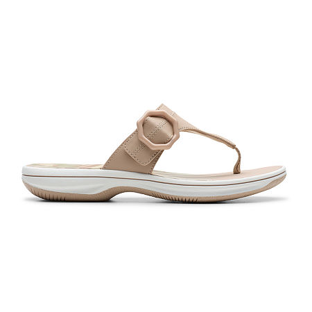 Click here for Clarks Cloudsteppers Womens Breeze Cove Flip-Flops... prices