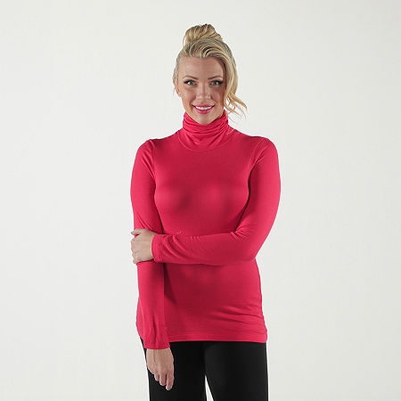 Click here for 24seven Comfort Apparel Womens Plus Long Sleeve Tu... prices