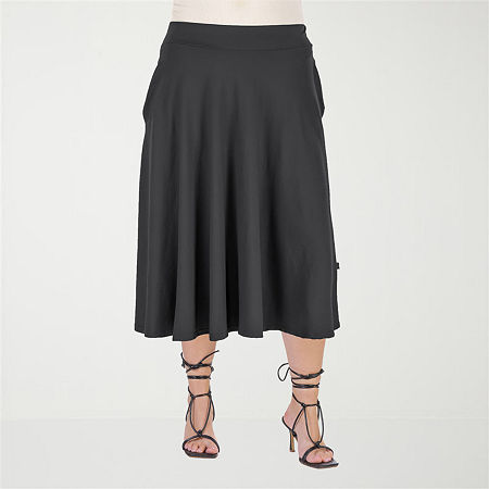 Click here for 24seven Comfort Apparel Plus Size Elastic Waist Pl... prices