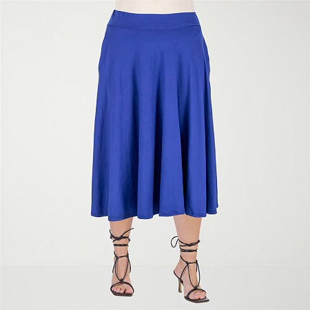 Click here for 24seven Comfort Apparel Plus Size Elastic Waist Pl... prices