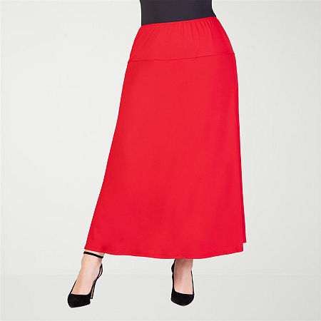 Click here for 24seven Comfort Apparel Womens Plus Maxi Skirt  2x... prices