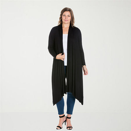 Click here for 24seven Comfort Apparel Womens Long Sleeve Open Fr... prices