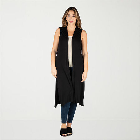 Click here for 24seven Comfort Apparel Womens Sleeveless Open Fro... prices