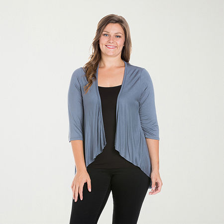 Click here for 24seven Comfort Apparel Womens Elbow Sleeve Open F... prices