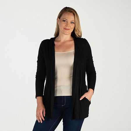 Click here for 24seven Comfort Apparel Womens Long Sleeve Open Fr... prices