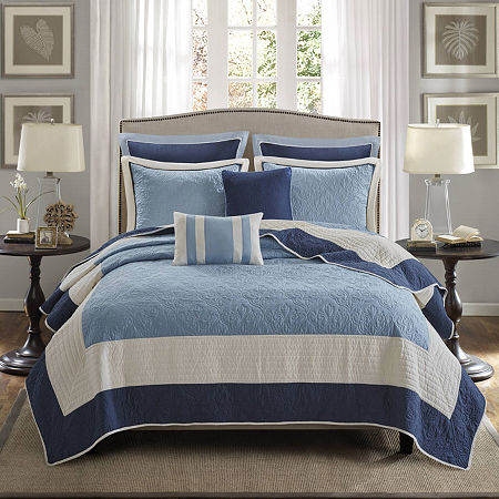 Click here for Madison Park Attingham 7-Pc. Quilt Set  Full/Queen... prices