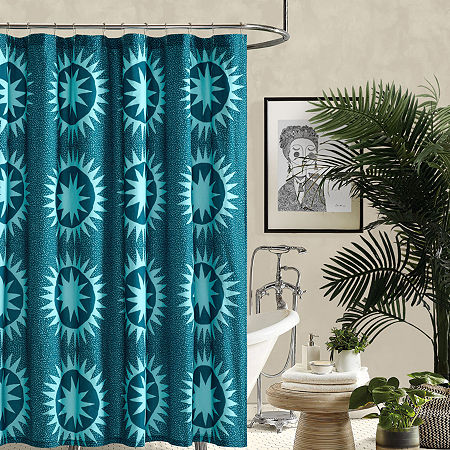 Click here for Justina Blakeney Soleil Shower Curtain  One Size... prices