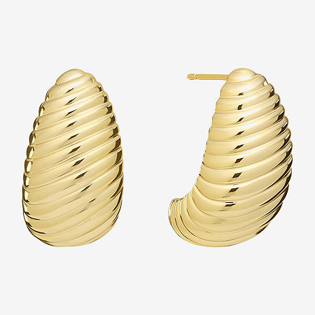 Click here for Silver Reflections Textured Womens 14K Gold Over B... prices