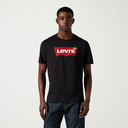 Click here for Levis Set-In Neck Mens Round Neck Short Sleeve Reg... prices