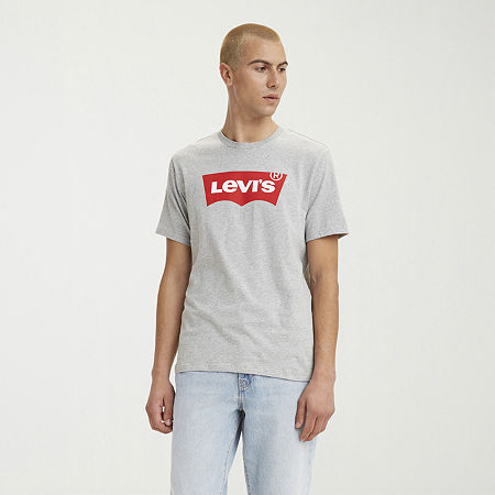 Click here for Levis Set-In Neck Mens Round Neck Short Sleeve Reg... prices