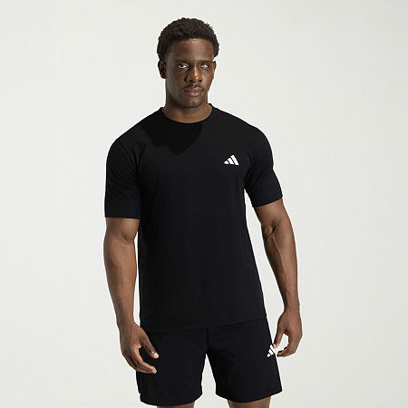 adidas Mens Workout Essentials Crewneck T-Shirt - Black
