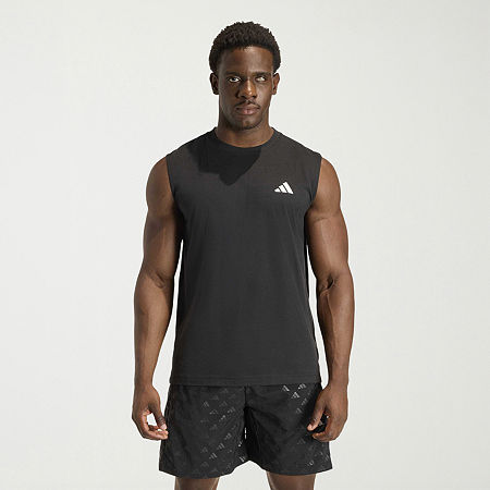 Click here for adidas Mens Crew Neck Sleeveless Muscle T-Shirt  X... prices