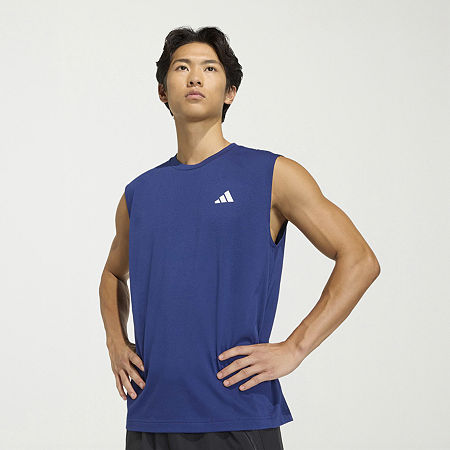 Click here for adidas Mens Crew Neck Sleeveless Muscle T-Shirt  M... prices