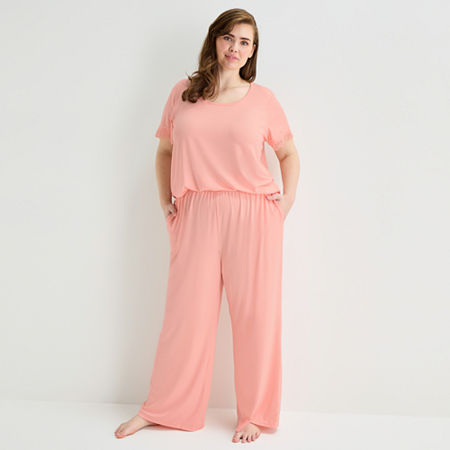 Click here for Ambrielle Womens Plus Pajama Pants  1x  Pink prices
