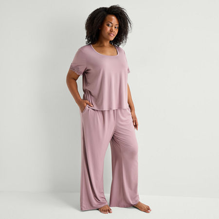 Click here for Ambrielle Womens V Neck Short Sleeve Pajama Top  3... prices