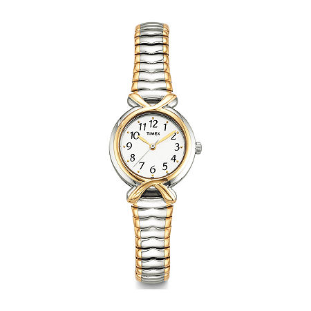Click here for Womens Timex(R) Two-Tone Expansion Band Watch - T2... prices
