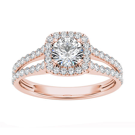 Click here for 1 CT.T.W. Natural Round Diamond 14K Gold Engagemen... prices