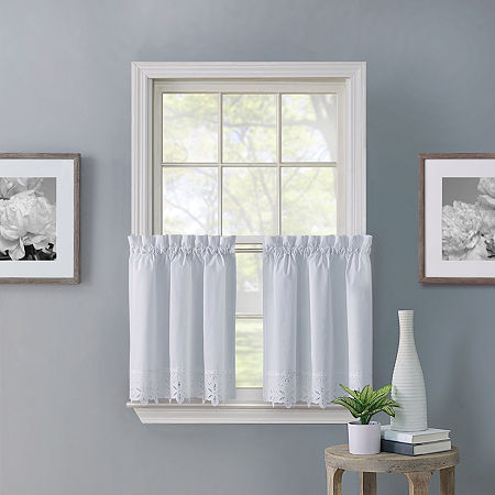 Click here for Regal Home Battenburg 2-pc. Rod Pocket Window Tier... prices