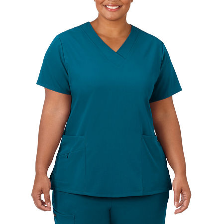 Click here for Jockey 2206 Womens Plus V Neck Short Sleeve Scrub... prices