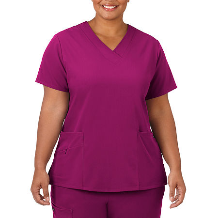 Click here for Jockey 2206 Womens Plus V Neck Short Sleeve Scrub... prices