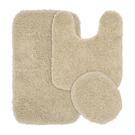 Click here for Garland Jazz Shaggy 3pc. Bathroom Rug Set prices