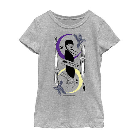 Click here for Little & Big Kid Girls Crew Neck Short Sleeve Regu... prices