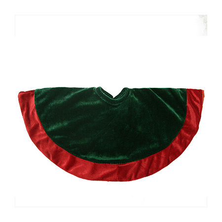 Click here for 18 Green and Red Round Mini Christmas Tree Skirt... prices