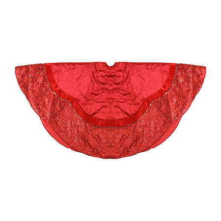 Click here for 60 Red Velvet Damask Sequin Embroidered Poinsettia... prices