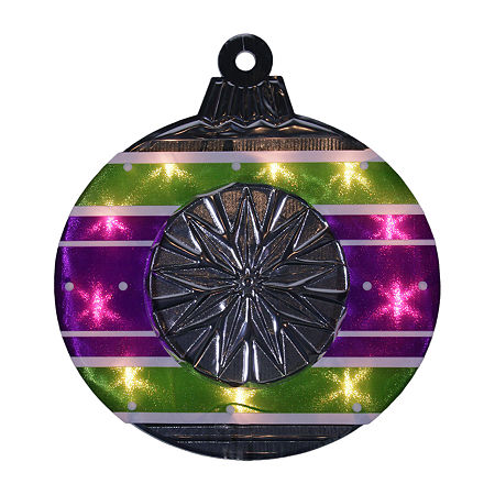 Click here for 15.5 Lighted Purple and Green Shimmering Ornament... prices
