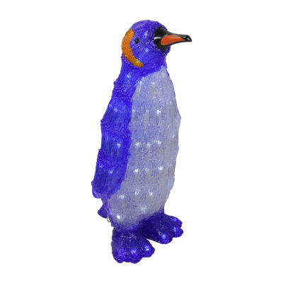 18'' Lighted Commercial Grade Acrylic Penguin Christmas Outdoor ...
