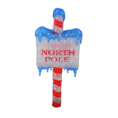 Click here for 33 LED Lighted Commercial Grade Acrylic North Pole... prices