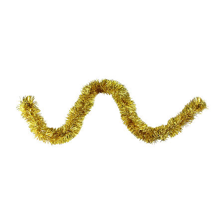 Click here for 50 x 2.5 Deep Gold Christmas Foil Tinsel Garland -... prices