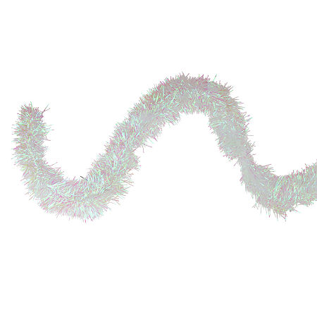 Click here for 50 x 4 White Iridescent Artificial Christmas Garla... prices