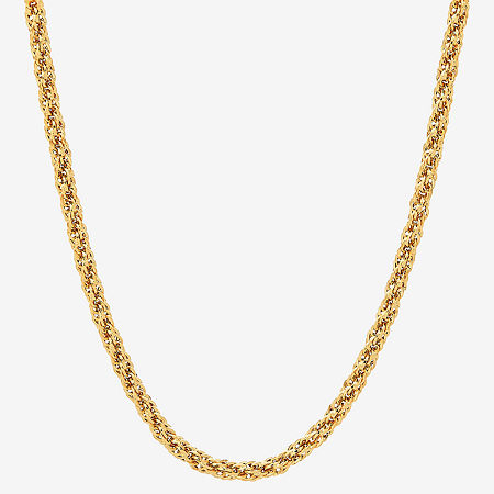 Click here for Unisex Adult 10K Gold 18 Inch Rope Chain Necklace... prices