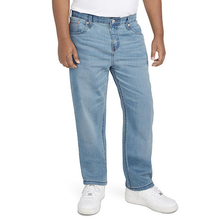 Click here for Levis Big Kid Boys Adjustable Waist Husky 514 Stra... prices