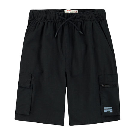 Click here for Levis Big Boys Parachute Cargo Shorts - Jet Black prices