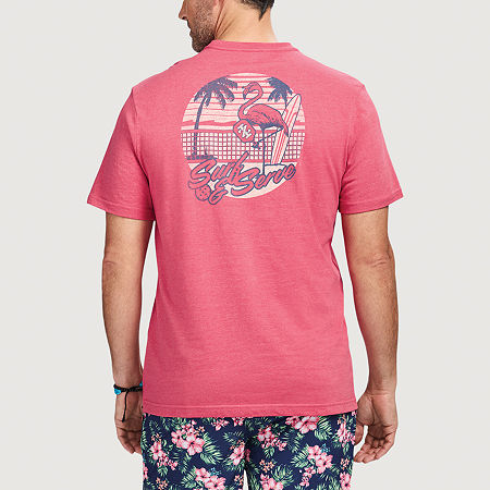 Click here for IZOD Saltwater Soft Wash Mens Crew Neck Short Slee... prices