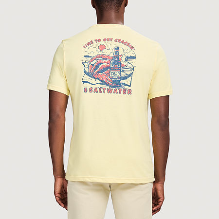 Click here for IZOD Saltwater Soft Wash Mens Crew Neck Short Slee... prices